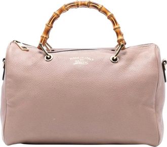 Gucci Pre-owned Sac &agrave; main port&eacute; main - Femme - Pre-owned - Rose - Taille: ONE Size