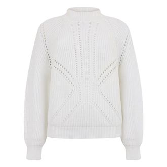 Moorer Damen, Strickwaren, Wei&szlig;, XSGr&ouml;&szlig;e