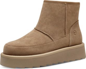 Tamaris Damen Warmfutter Stiefel Leder Wechselfußbett; CAMEL, EU 38
