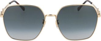 Gucci Lunettes De Soleil - Or