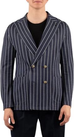 Paoloni Homme, Costumes, Bleu, Taille: XL Giacca