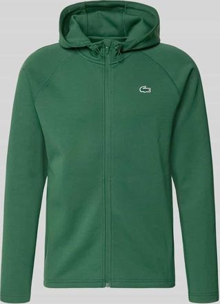 Lacoste Sport Regular Fit Sweatjacke mit Baumwoll-Anteil