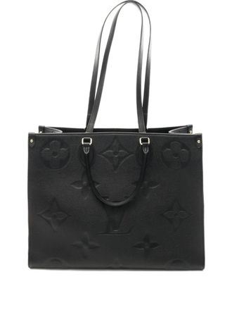 Louis Vuitton sac porté épaule monogrammé On-the-go GM (2021) - Noir
