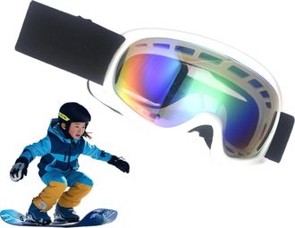 Generic Snow Sports Goggles - Kids Ski Goggles, Anti-Fog Ski Snowboard Goggless, Kids Snow Snowboard Goggless, Skiing Gogglee Comfortable And Warm Snows Goggl