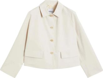 Aspesi Femme, Vestes, Beige, Taille: 40 FR Veste boutonn&eacute;e