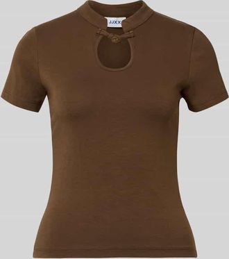 Jack & Jones Slim Fit T-Shirt mit Stehkragen Modell GIGI
