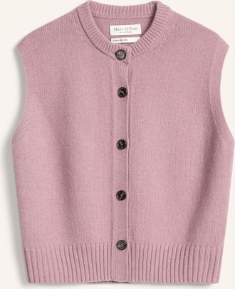 Marc O'Polo Marc Opolo &Auml;rmelloser Cardigan lila
