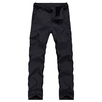 Generico Pantalon cargo pour homme confortable de travail baggy pantalon surv&ecirc;tement &eacute;l&eacute;gant large sport pantalon de marche multi-poches d&eacute;t&eacute; pantalon poches c