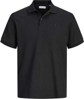 Jack & Jones Jack & Jones Jjeaustin Polo SS Noos, Black/Detail:Classic, XL Homme, Noir/D&eacute;tails : Classique, XL