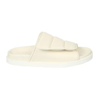 Gia Borghini Femme, Chaussures, Blanc, Taille: 36 EU Gia 3 Puffy Sandal