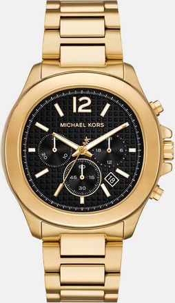 Michael Kors Sage - Montre en acier inoxydable à mouvement chronographe - Doré