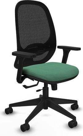 Piqueras y Crespo Cilanco Telearbeitssessel mit 3D-Armen, h&ouml;henverstellbare Lendenwirbelst&uuml;tze, ausgestattet mit Syncro/Translack und Schneidschaum, mit Rollen von 65 m