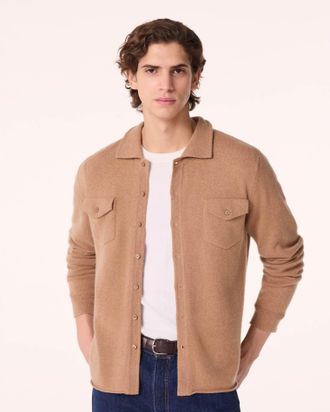 Kujten Chemise cachemire homme poches poitrine - Chemise Julius