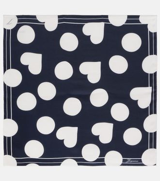 Jacquemus Tuch Coeur aus Seide