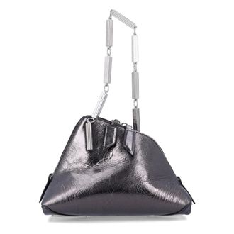 The Attico La Scala Chain Clutch - - Bags - Damen - Grau - ONE SIZE
