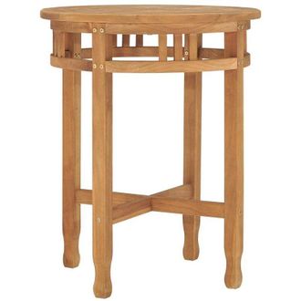 vidaXL Vidaxl - Table de bistro &Oslash;60x75,5 cm bois de teck solide