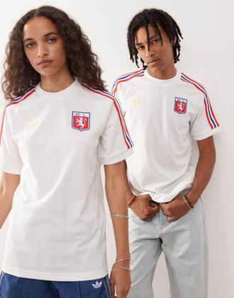 adidas adidas Football - Olympique Lyonnais 75 - T-shirt - Blanc