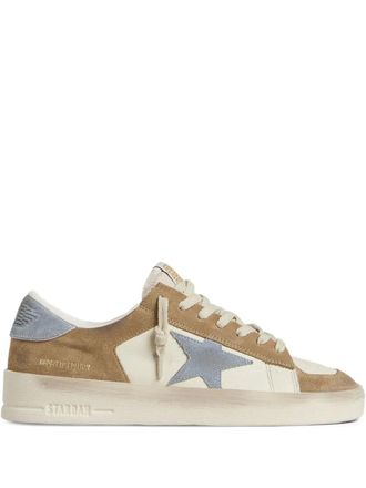 Golden Goose baskets Stardan en daim - Tons neutres