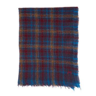 Moismont Foulard &agrave; carreaux en laine