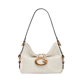 Guess Camden Mini Umh&auml;ngetasche - - Bags - Damen - Wei&szlig; - ONE SIZE