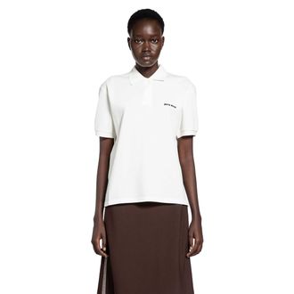 Miu Miu Cotton Piqu&eacute; Polo Shirt