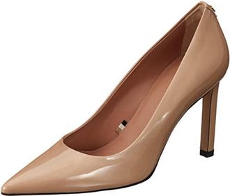 BOSS Femme Janet Pump 90-p Pompe, Beige Moyen 260, 35.5 EU
