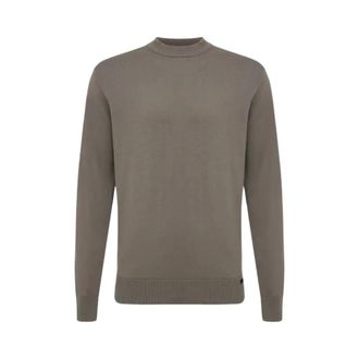Genti Rundhals-Pullover aus Baumwolle - - Knitwear - Herren - Grau - S
