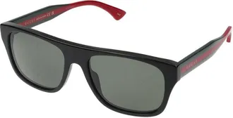 Gucci Mens Sunglasses Gucci Gg2119s 001 Black Green Grey 56-17-145