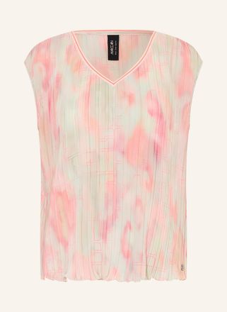 Marc Cain Blusenshirt Mit Plissees rosa