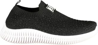 Laura Biagiotti Femme, Chaussures, Noir, Taille: 41 EU Chaussure de sport avec application de strass