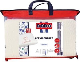 Dodo 70610 Ergonomisches Kissen, 32 x 52 cm, Wei&szlig;