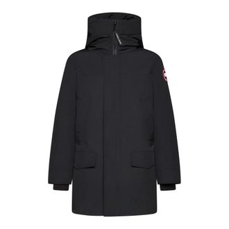 Canada Goose Homme, Vestes, Noir, Taille: XL Manteau rembourr&eacute; &agrave; capuche avec poches