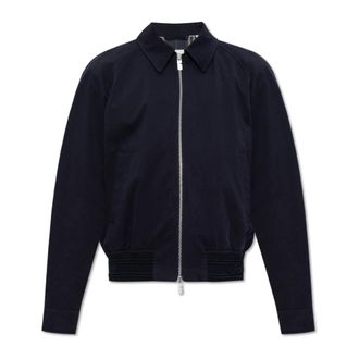 Burberry Homme, Vestes, Bleu, Taille: 2XL Harrington Jacket