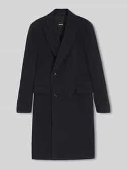 HUGO BOSS Slim Fit Mantel aus Alpaka-Mix Modell Hyde-DB-Peak