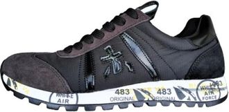 Premiata Femme, Chaussures, Noir, Taille: 37 EU Lucy Baskets