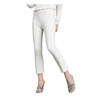 Twinset Cropped Hosen - - Trousers - Damen - Wei&szlig; - S