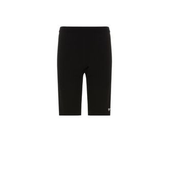 Prada gestrickte Bikerjacke in Schwarz