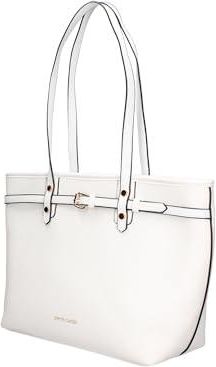 Pierre Cardin Sac &agrave; bandouli&egrave;re femme Polyur&eacute;thane en polyur&eacute;thane 32x28x13 cm 6011-WX11, Blanc, Taille unique
