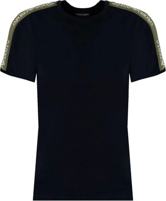 Emporio Armani T-shirt dint&eacute;rieur - Homme - Tops - Bleu - Taille: M