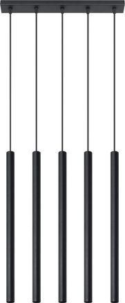 Sollux Lighting Hängelampe Pendelleuchte Hängeleuchte Deckenlampe Lampe Decke Stahl 5 Flammig Pastelo