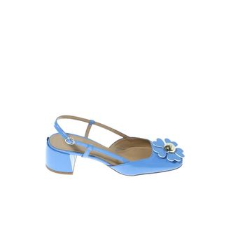 A.Bocca Flat Sandalen - - Shoes - Damen - Blau - 40 EU