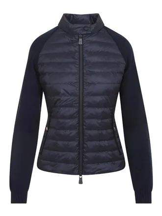 Moncler Veste Casual - Bleu Fonc&eacute;