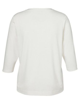Via Appia Blusentop T-Shirt V-Ausschnitt 3/4 Arm