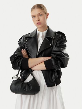 Calvin Klein Handtasche Calvin Klein Engraved Hw LV04F3554G Schwarz