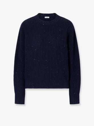 Brunello Cucinelli Mohair blend sweater with sequins - BRUNELLO CUCINELLI - gender_Woman