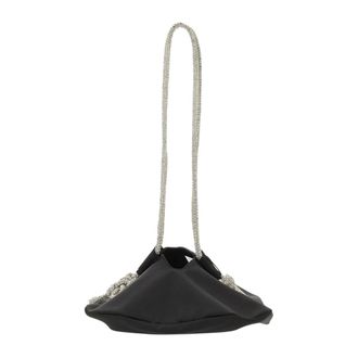 Kara Crystal Chain Top Handle Bag - - Bags - Damen - Schwarzk - ONE SIZE