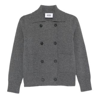 Alpha Industries Damen, Strickwaren, Grau, 2XSGr&ouml;&szlig;e