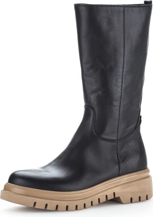 Gabor Damen Plateaustiefeletten, Frauen Boots,Wechselfu&szlig;bett,Best Fitting,uebergangsschuhe,schwarz(Caramel),40 EU / 6.5 UK