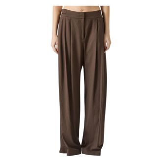 Just Cavalli Pantalone con pences - - Trousers - Damen - Braun - XL