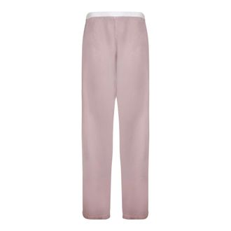 Maison Margiela Semi-transparente Hose mit weitem Bein - - Trousers - Damen - Rosa - S